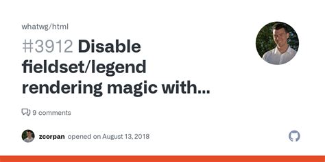 Disable Fieldsetlegend Magic With Webkit Appearance None · Issue