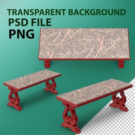 Premium Psd Table Png