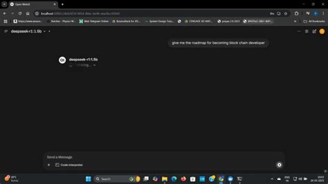ai chatbot llms ollama deepseekr1 openwebui ngrok docker