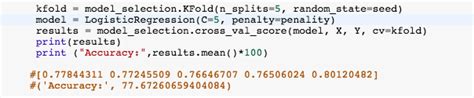 Cross Validation And Hyperparameter Tuning In Python By Saranya