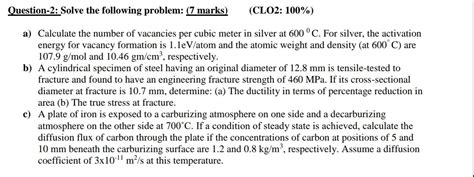Solved Question Solve The Following Problem Marks Chegg