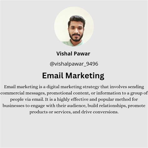 vishal pawar on linkedin marketing email emailmarketing