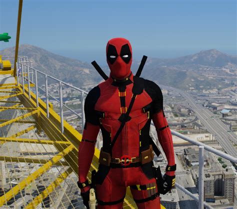 Deadpool 3 Suit Retexture Gta5 Deadpool 3 Suit Retexture Gta5