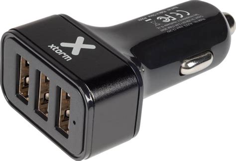 Xtorm Autolader USB Poorten Auto Oplader USB Sigarettenaansteker USB Oplader Bol