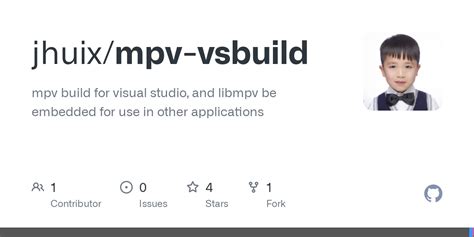 GitHub Jhuix Mpv Vsbuild Mpv Build For Visual Studio And Libmpv Be Embedded For Use In Other