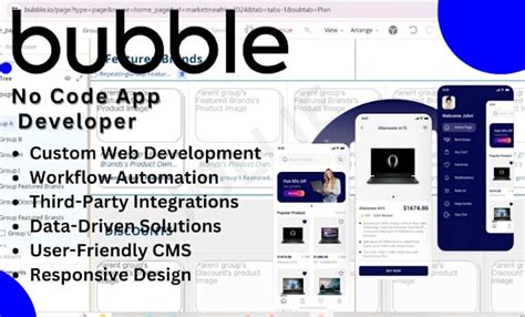 develop bubble app website bubble saas mvp by jollya dev fiverr