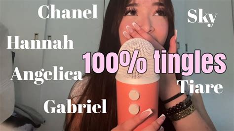 ASMR reading your names (super close whispers to help you sleep) 💖 - YouTube