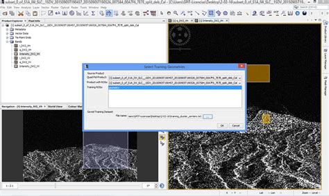 Supervised Wishart Classification Problem Training Data Set