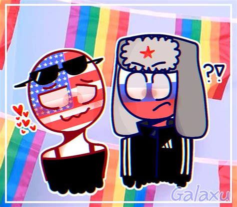 👀 Russia X America •countryhumans Amino• Eng Amino