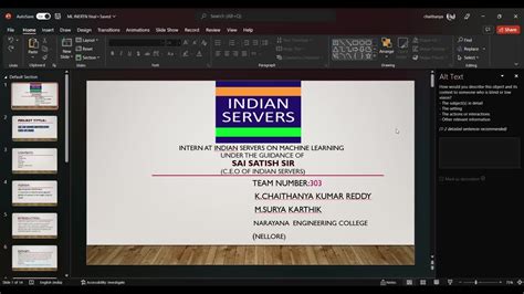 chaithanya kethireddy on linkedin project machinelearning intern
