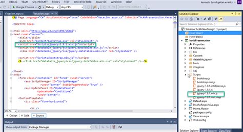 Code Tueni Agregar Datatable Jquery A Un Gridview En ASP NET Usando