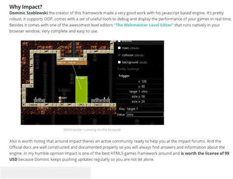 ImpactJS Game Tutorial HTML5 Game Development