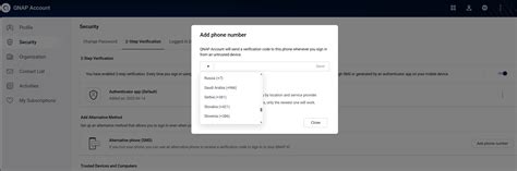 Why Doesnt Qnap Recognize Singapore For 2fa Sms R Qnap
