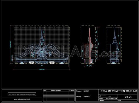 250 Detailed Autocad Drawings Of Vertical Facades In Classical