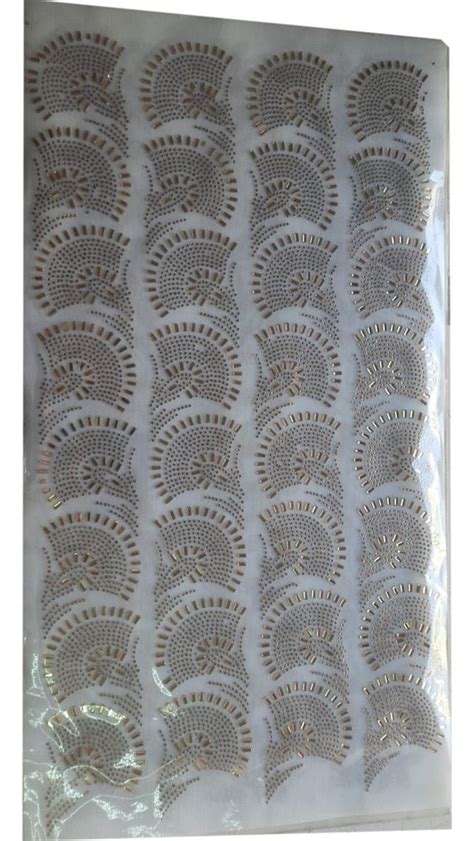 Golden Hotfix Stone Patch For Garments Sheet At Best Price In Surat ID 24246709412