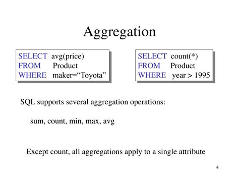PPT Lecture 03 SQL PowerPoint Presentation Free Download ID 4165312
