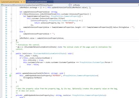 How To Add Custom Control In Customer With Custom Field And Addupdate Data In D365 Commerce Pos