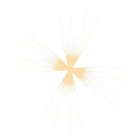 Abstract Figure With Rays 20455297 Vector Art At Vecteezy