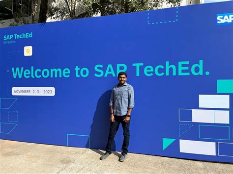 shakthi vignesh on linkedin sapteched2023 sap sapcommunity sapconsultant saps4hana