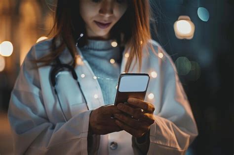Premium Photo Investigate The Use Of Mobile Health Apps In Promo