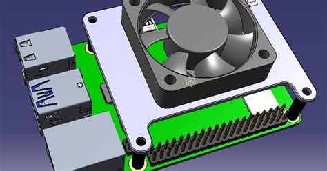 Raspberry Pi 4b 4040 Fan Mount Plate By Predy Download Free Stl Model Raspberry Pi 4b 4040 Fan Mount Plate By Predy Download Free Stl Model