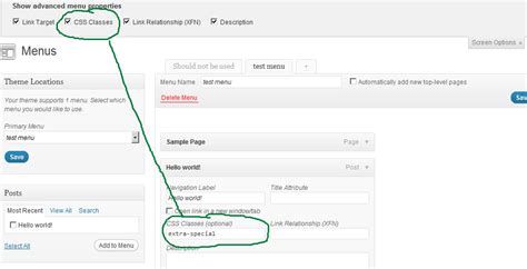 css how to style a specific nav menu item wordpress development