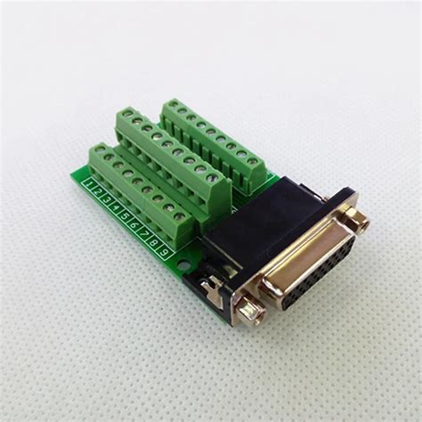 DB Female Breakout Board D SUB Header Breakout Board Terminal Block DSUB Module In Terminal