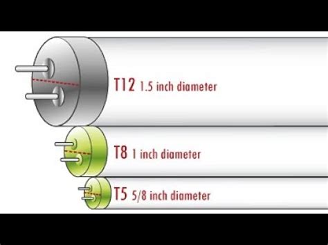 Difference Between T T Fluorescent Bulbs
