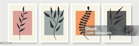 추상 유기 벡터 배너 템플릿 컬렉션 텍스트복사 공간이 있는 보헤미안 스타일의 최소한의 배경 소셜 미디어 포스트 템플릿 표지 엽서 벽지 벽 예술에 대한 벡터 일러스트레이션