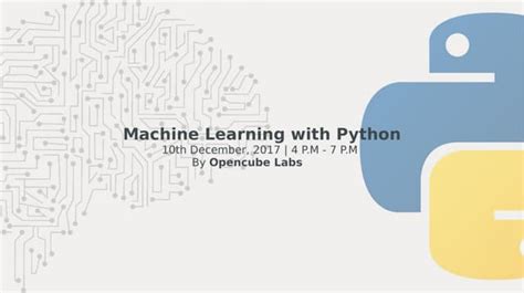 machine learning using python pdf technology industry industries