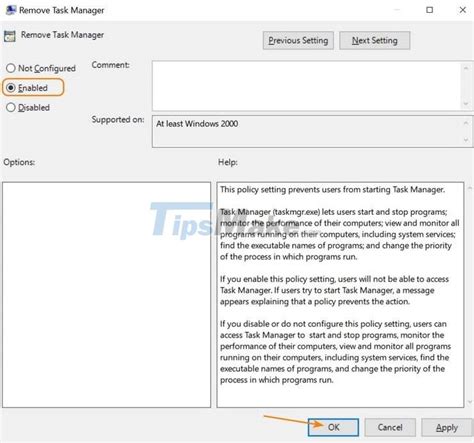 Steps To Disable Task Manager On Windows