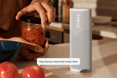 you can now say ‘hey sonos to control your sonos speaker and not much else