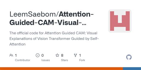 github leemsaebom attention guided cam visual explanations of vision