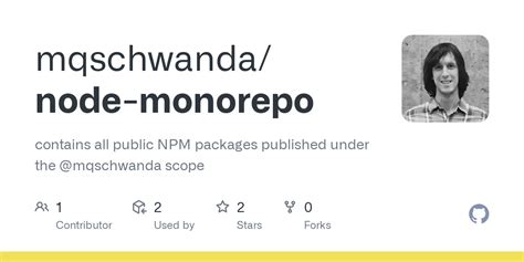 Github Mqschwanda Node Monorepo Contains All Public Npm Packages