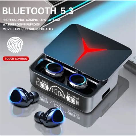 TWS Bluetooth Earphone M Pro Bass Bluetooth Headphone Hi Res Audio Touch Control Wireless