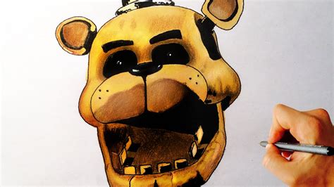 Fnaf Golden Freddy Drawing At Explore Collection