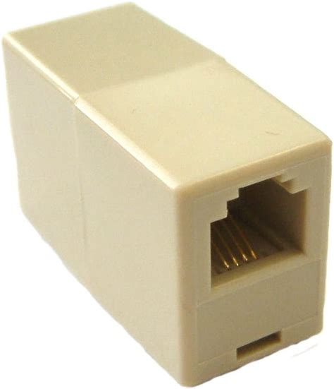 RJ11/RJ11 Coupler: Amazon.co.uk: Computers & Accessories
