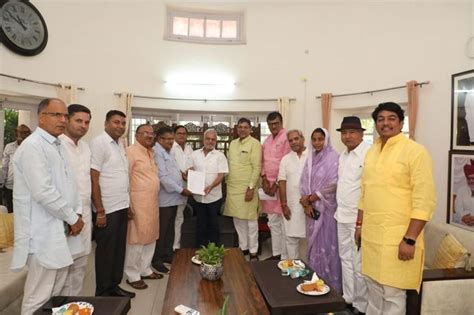 Rajasthan Bjp Mla Deligation Meet Assebly Speaker Dr Cp Joshi For Accepting 91 Congress Mla