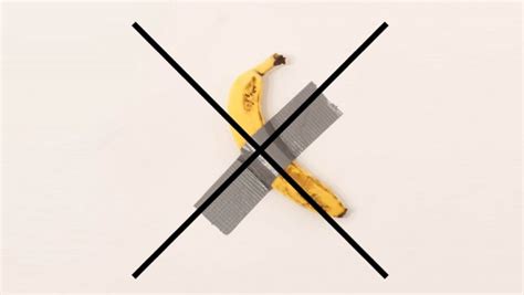 This Week The 120000 Art Basel Banana Art Was Removed And Foster
