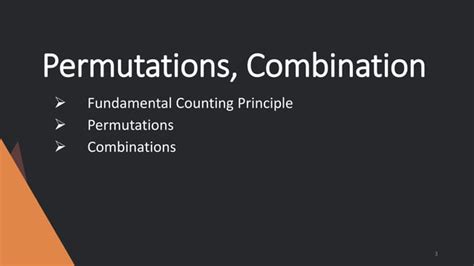 Permutations And Combinations Presentation Pptx Programming Languages