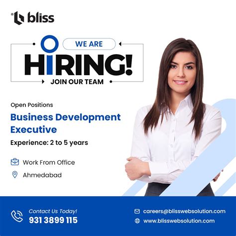Nowhiring Businessdevelopment Careeropportunity Blisswebsolution