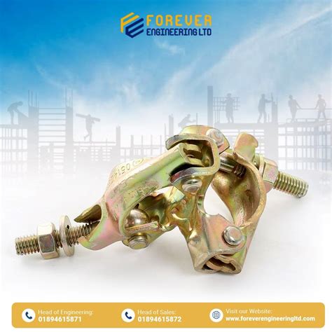 Get The Best Scaffolding Fixed Double Coupler Price In Bd