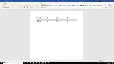 Creating Charts And Graphs From Table Data