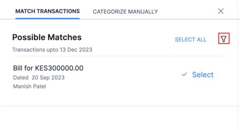 how to match and categorize bank transactions zoho books
