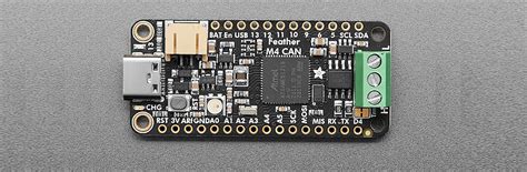 feather of the day adafruit feather m4 can express with atsame51