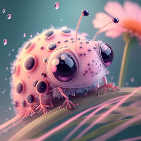 Premium Ai Image There Is A Bug That Is Sitting On A Flower With