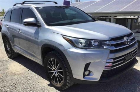 2017 Toyota Highlander Export Only Live And Online Auctions On