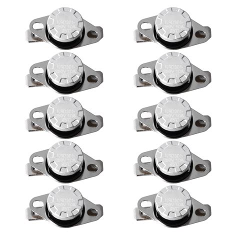 2024 10Pcs Thermal Control Switch Quick Response High Accuracy Control