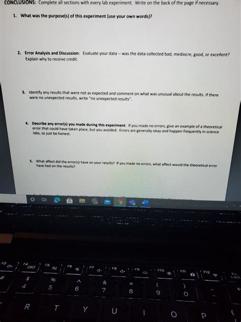 Solved Exp 3 Paper Chromatography Data Post Lab
