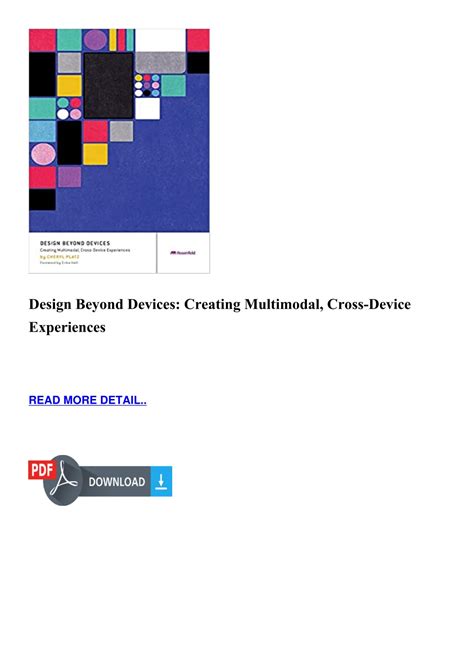Ppt Design Beyond Devices Creating Multimodal Cross Device Experiences Powerpoint Presentation